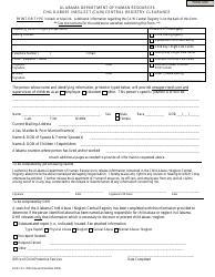 Form DHR-FCS-1598 Download Fillable PDF or Fill Online Child Abuse ...