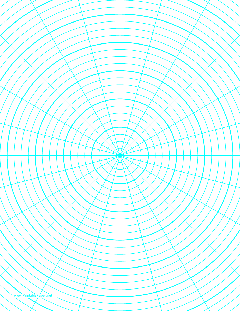 Polar Graph Paper - Little Download Printable PDF | Templateroller