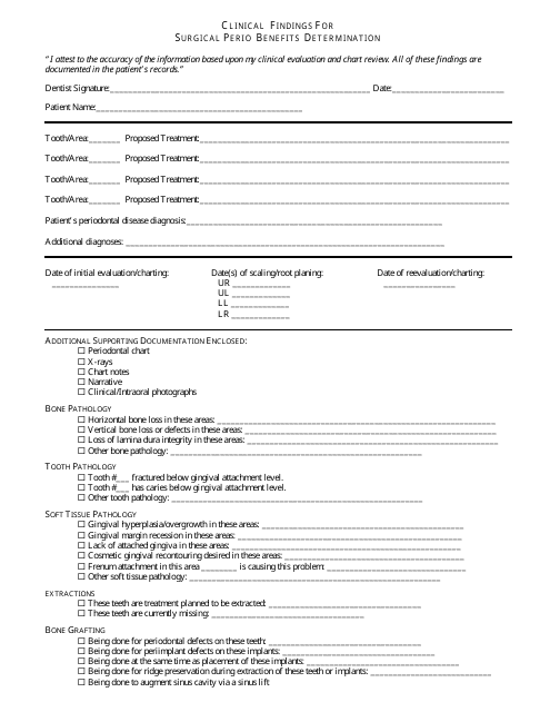 Dental Narrative Template Scaling And Root Planing TUTORE ORG 