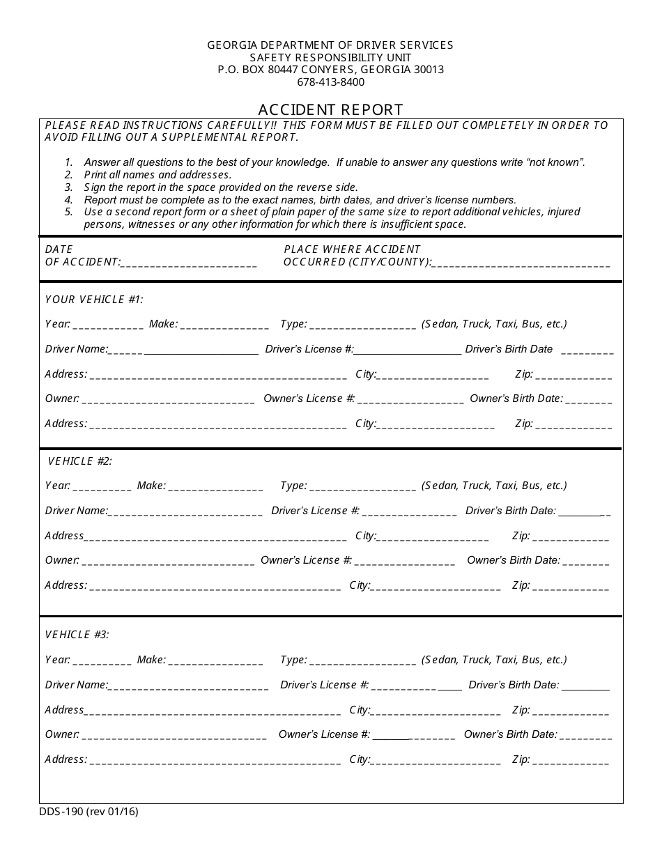 Form DDS-190 - Fill Out, Sign Online and Download Printable PDF ...