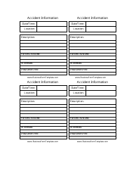 School Accident Report Form Download Printable PDF | Templateroller