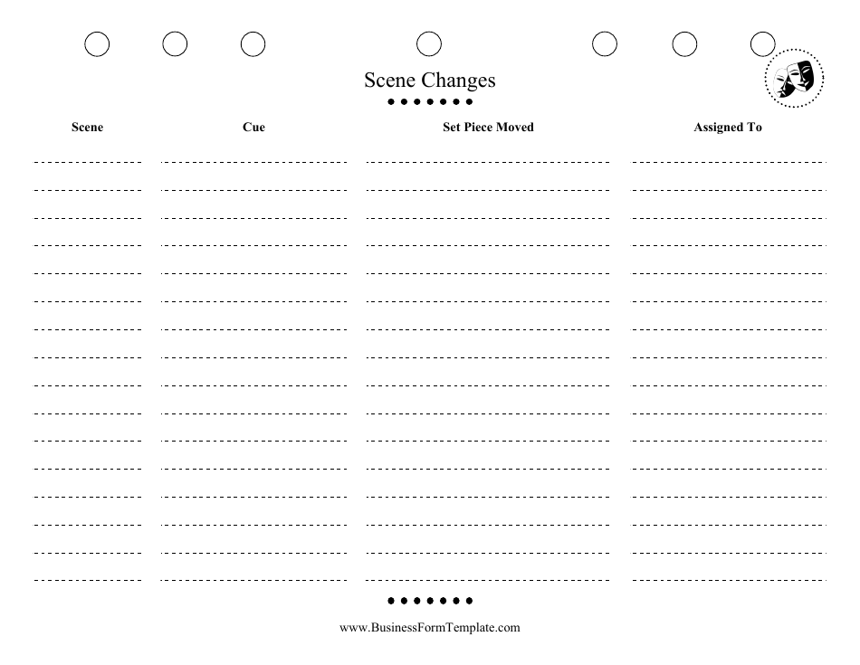 Scene Changes Request Form - Fill Out, Sign Online and Download PDF ...