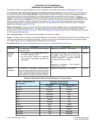 Secretary of State Forms and Templates PDF. download Fill and print for ...