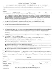 Form ST-201 Download Fillable PDF or Fill Online Integrated Production ...