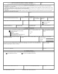 DA Form 3508 Download Fillable PDF, Application for Remission or ...