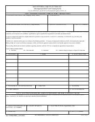 DA Form 4985 Download Fillable PDF or Fill Online NAF Referral and ...