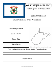 West Virginia State Research Report Template - Fill Out, Sign Online ...