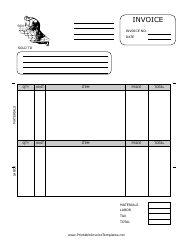 Roofer Invoice Template - Fill Out, Sign Online and Download PDF ...
