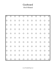 10x10 Multiplication Grid Download Printable PDF | Templateroller