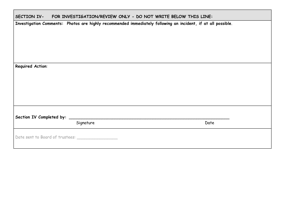 Accident/Incident Report Form - Fill Out, Sign Online and Download PDF ...