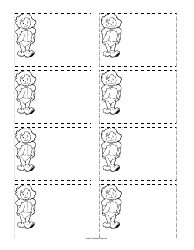 Doll Name Tag Template Download Printable PDF | Templateroller