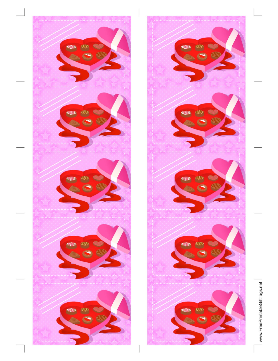 Chocolate Gift Tag Template Download Printable PDF | Templateroller