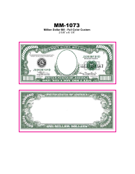 Fake Money Templates Pdf. Download Fill And Print For Free ...