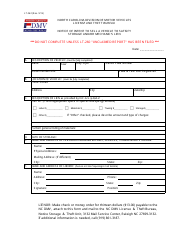 Form LT-262 Download Printable PDF, Notice of Intent to Sell a Vehicle ...
