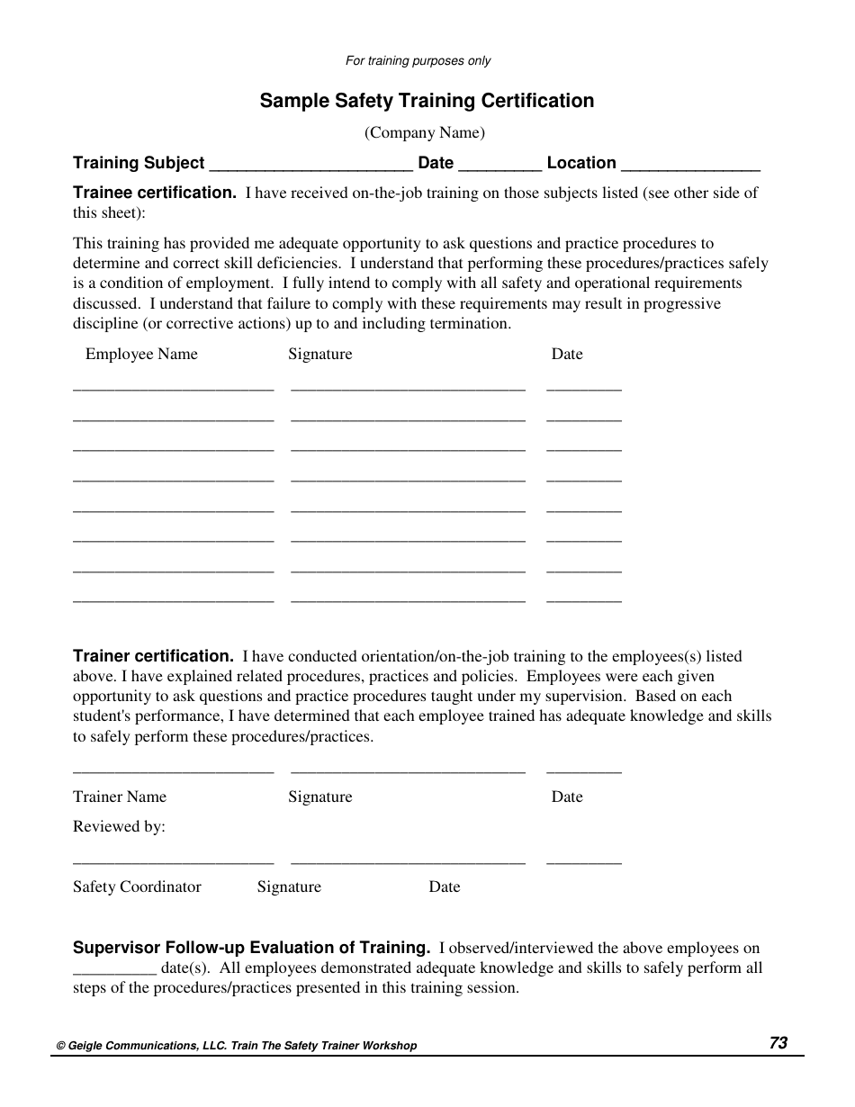 Safety Training Certification Template Geigle Communications Download safety-training-certification-template-geigle-communications-download